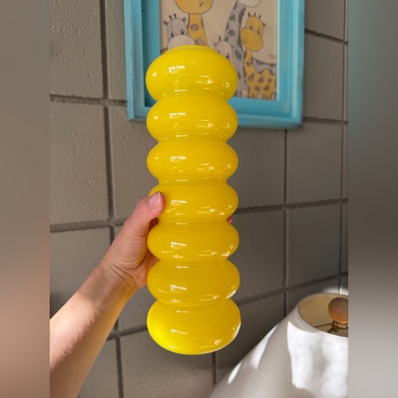 IKEA | Accents | One Mcm Anne Nilsson Art Glass Vase Solstrale Yellow ...